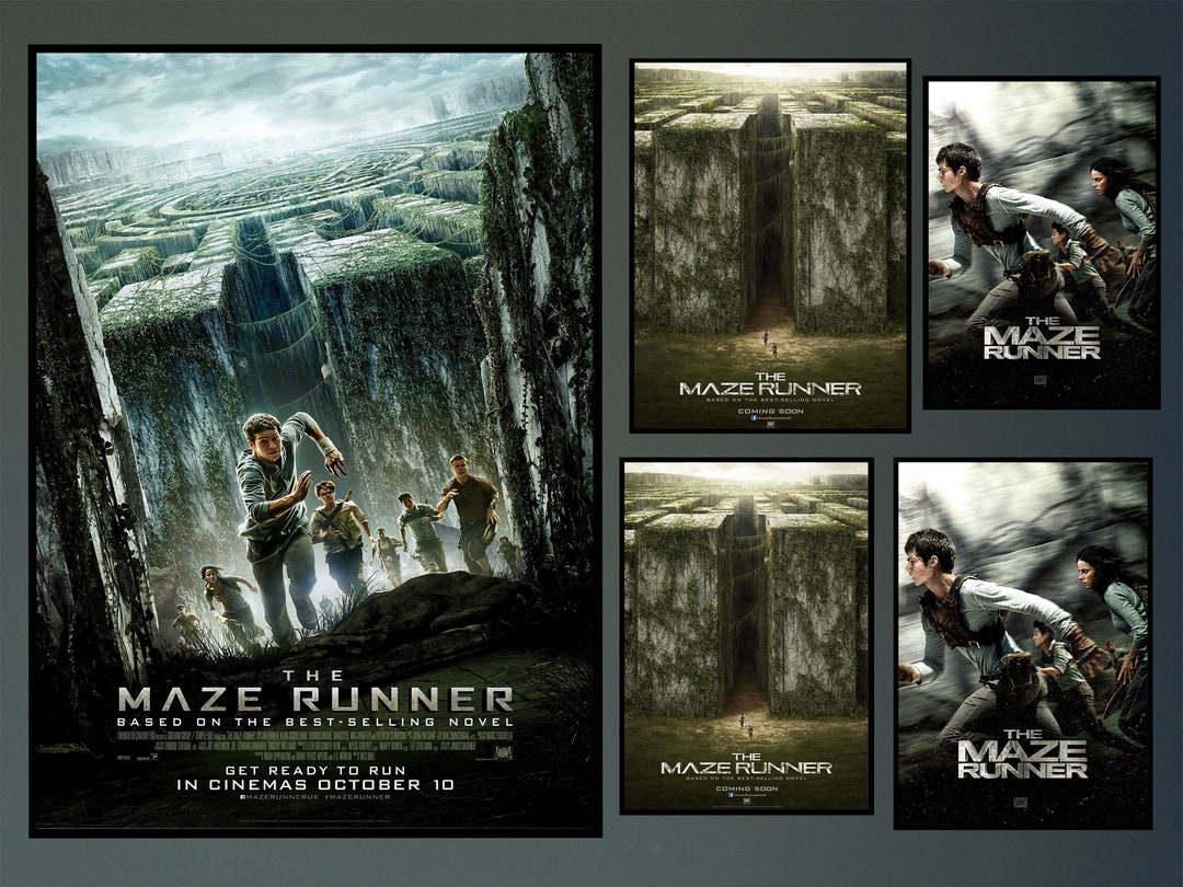 The Maze Runner Movie Poster 2023 Film/room Decor Wall Art/poster Gift ...