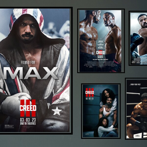 Creed 3 Movie Poster - Etsy