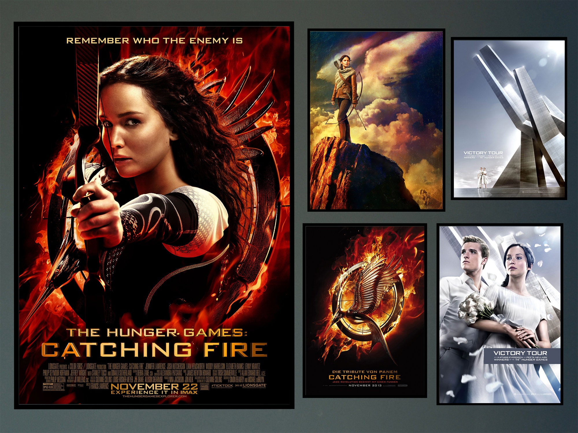 Peeta Mellark Poster Catching Fire