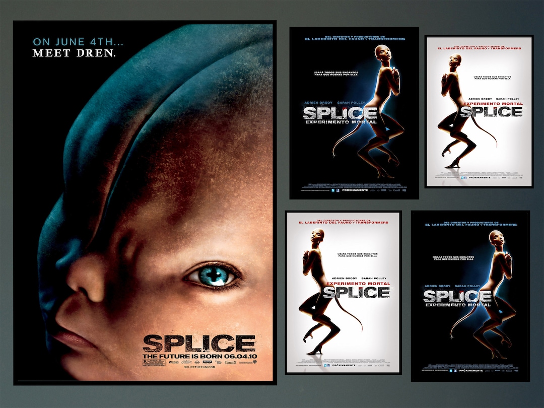 Splice Movie Poster 2023 Film/room Decor Wall Art/poster Gift/canvas ...