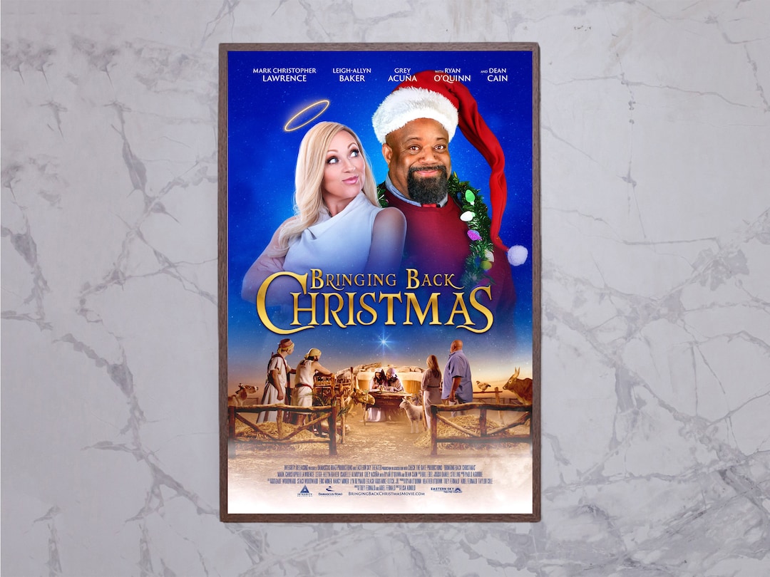 Bringing Back Christmas Movie Poster 2023 Film/room Decor Wall Art ...