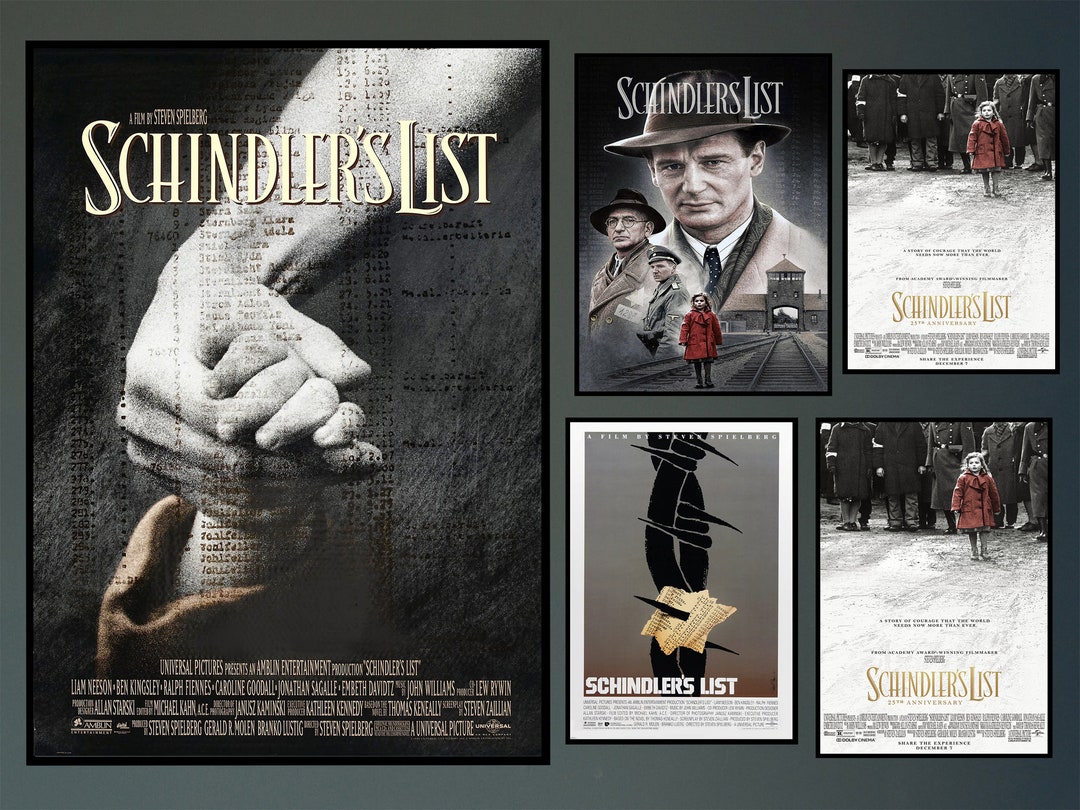 Schindlers List Movie Poster 2023 Film/room Decor Wall Art/poster Gift ...