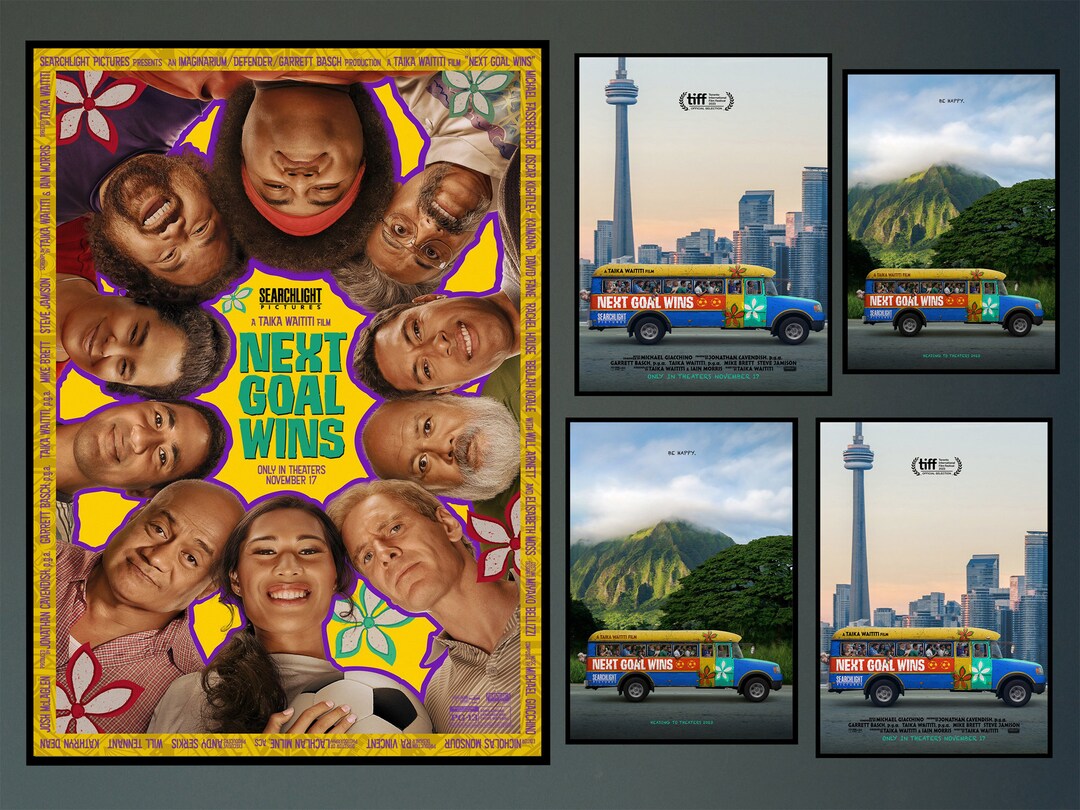 Next Goal Wins Movie Poster 2023 Film/room Decor Wall Art/poster Gift ...