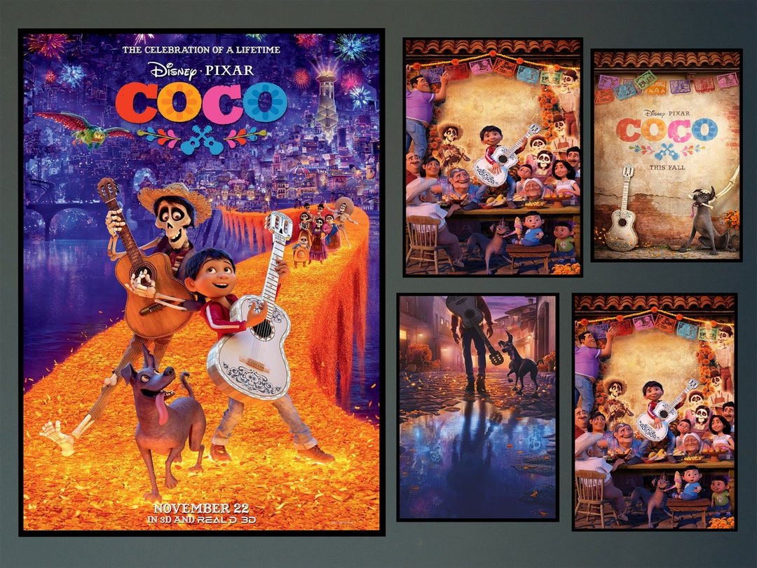 Coco Movie Poster 2023 Film/room Decor Wall Art/poster Gift/canvas ...