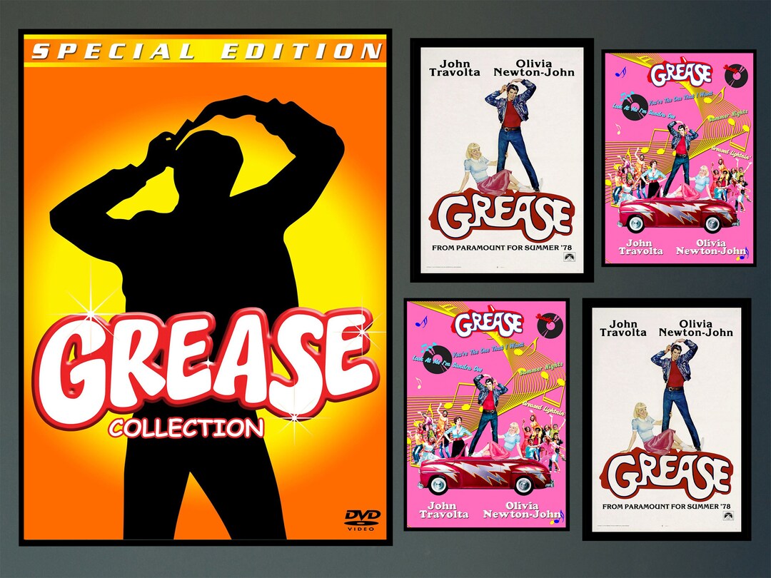 Grease Movie Poster 2023 Film/room Decor Wall Art/poster Gift/canvas ...