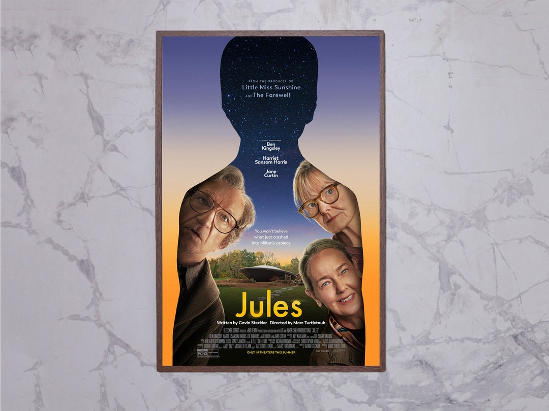 Jules Movie Poster 2023 Film/room Decor Wall Art/poster Gift/canvas ...