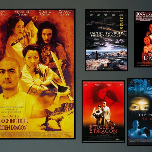 Crouching Tiger Hidden Dragon Poster - Etsy