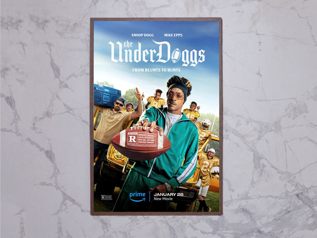 The Underdoggs Movie Poster 2023 Film/room Decor Wall Art/poster Gift ...