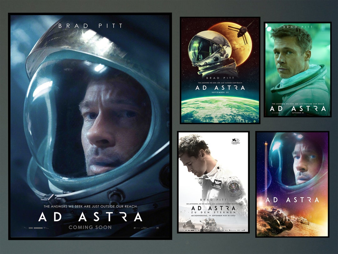 Ad Astra Movie Poster 2023 Film/room Decor Wall Art/poster Gift/canvas ...