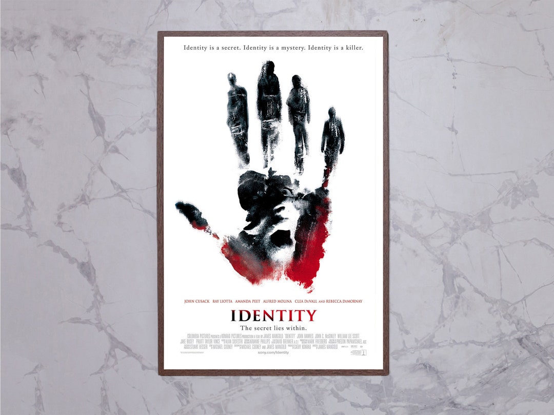 Identity Movie Poster 2023 Film/room Decor Wall Art/poster Gift/canvas ...