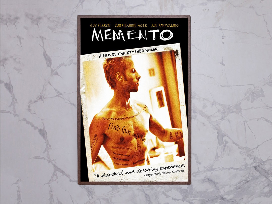 Memento Movie Poster 2023 Film/room Decor Wall Art/poster Gift/canvas ...