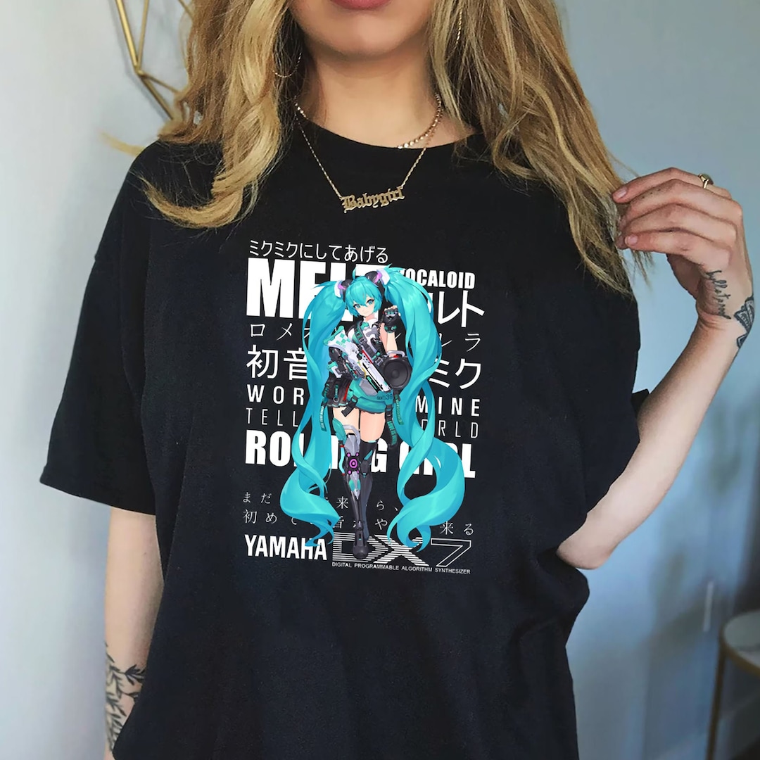 Hatsune Miku Shirt Hatsune Miku Soldier Classic Hoodie - Etsy