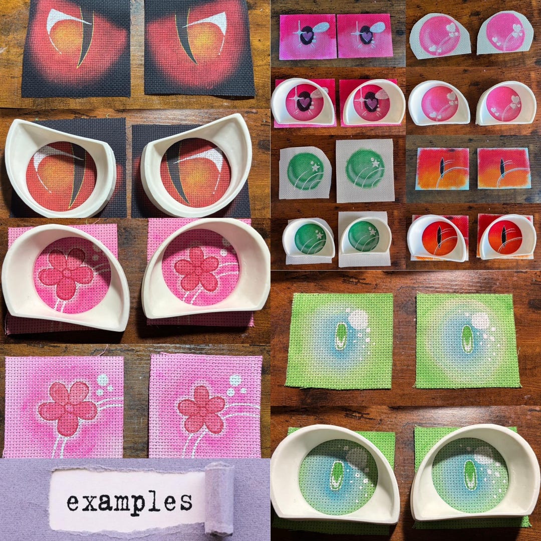 Custom Fursuit Eye Mesh - Etsy