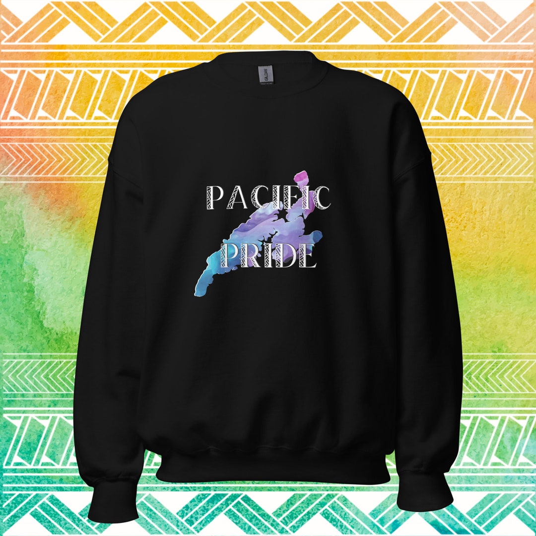 Micronesian Pacific Pride Yap Island Black Sweater - Etsy