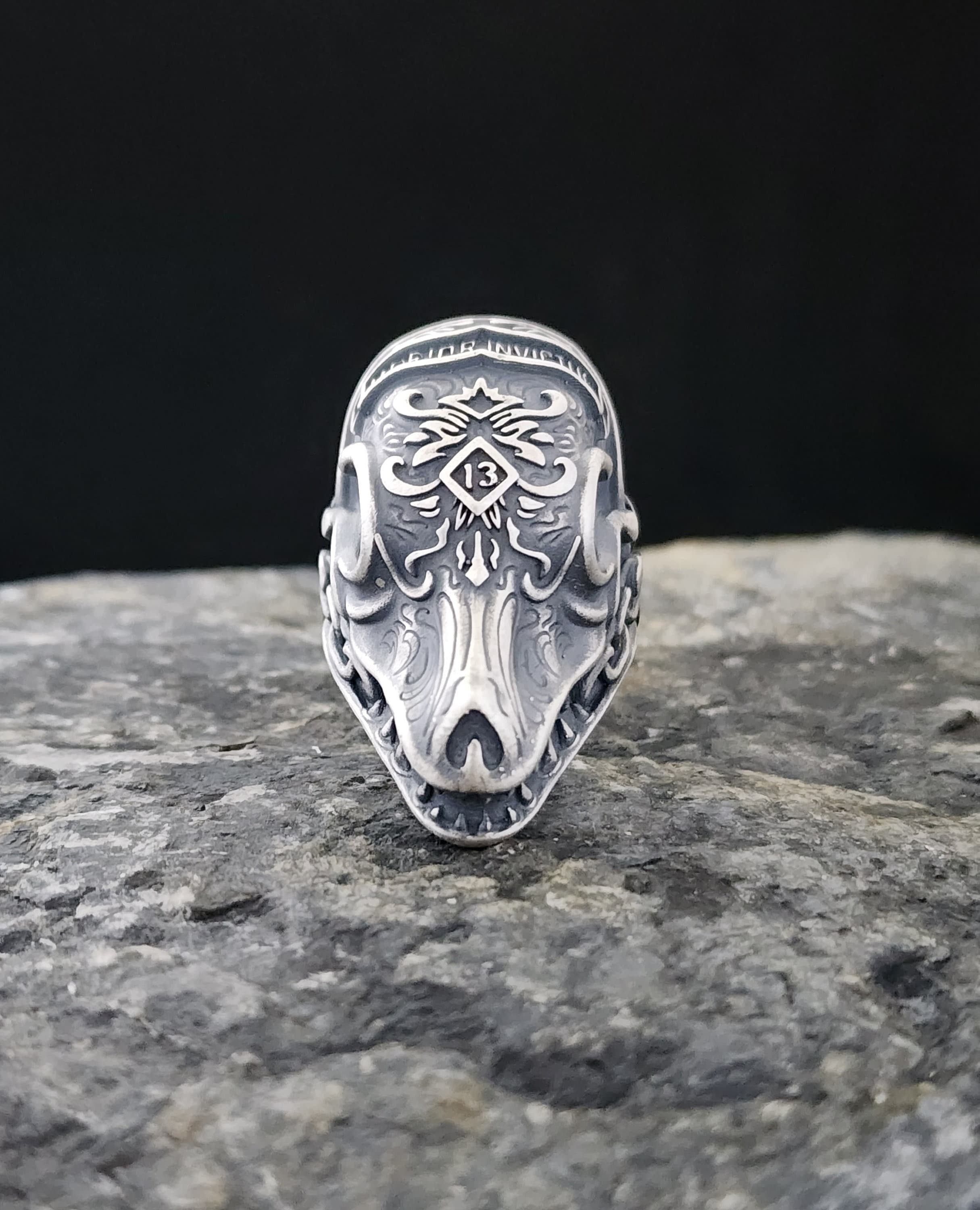 Tyrannosaurus T-rex Ring Dinosaur Ring Unique Mens Ring - Etsy