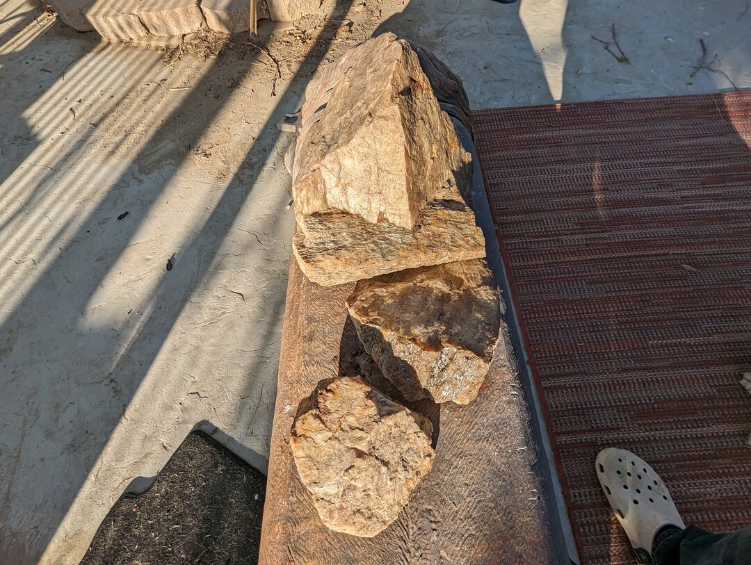 40lb Natural California Quartz With Gold Ore - Etsy