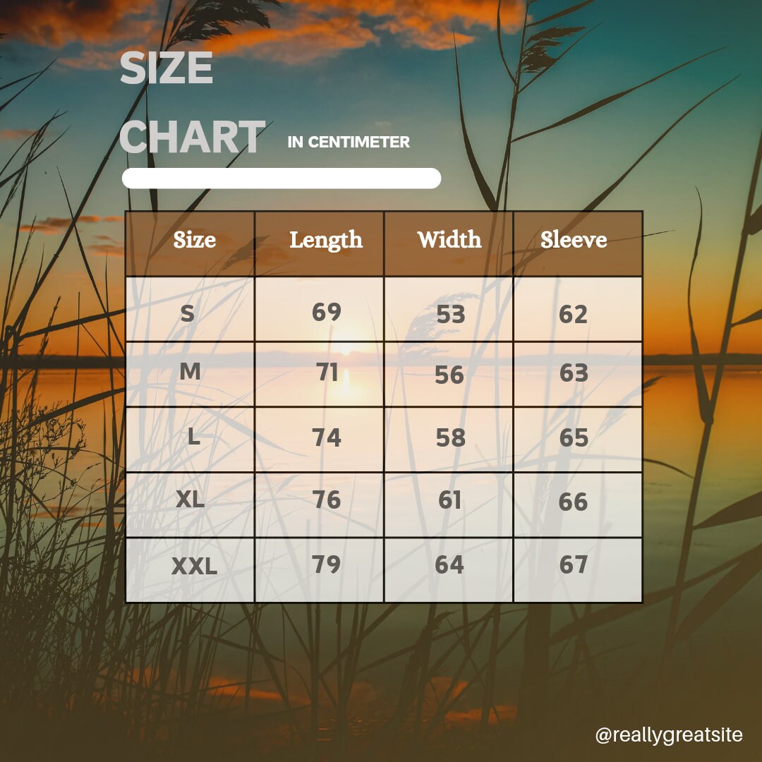 Body Size Chart Measurements Guide for Clothing Business Simple Sizing ...