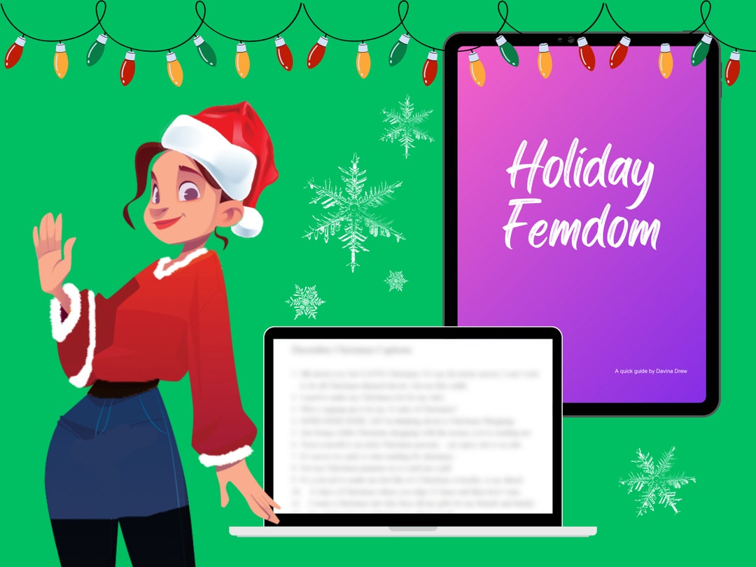 Holiday Season Femdom & Findom Captions Game Ideas onlyfans, Fansly ...