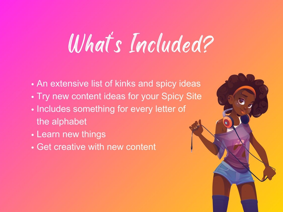 Abcs of Kink List of Ideas onlyfans, Fansly, Manyvids, Loyalfans ...