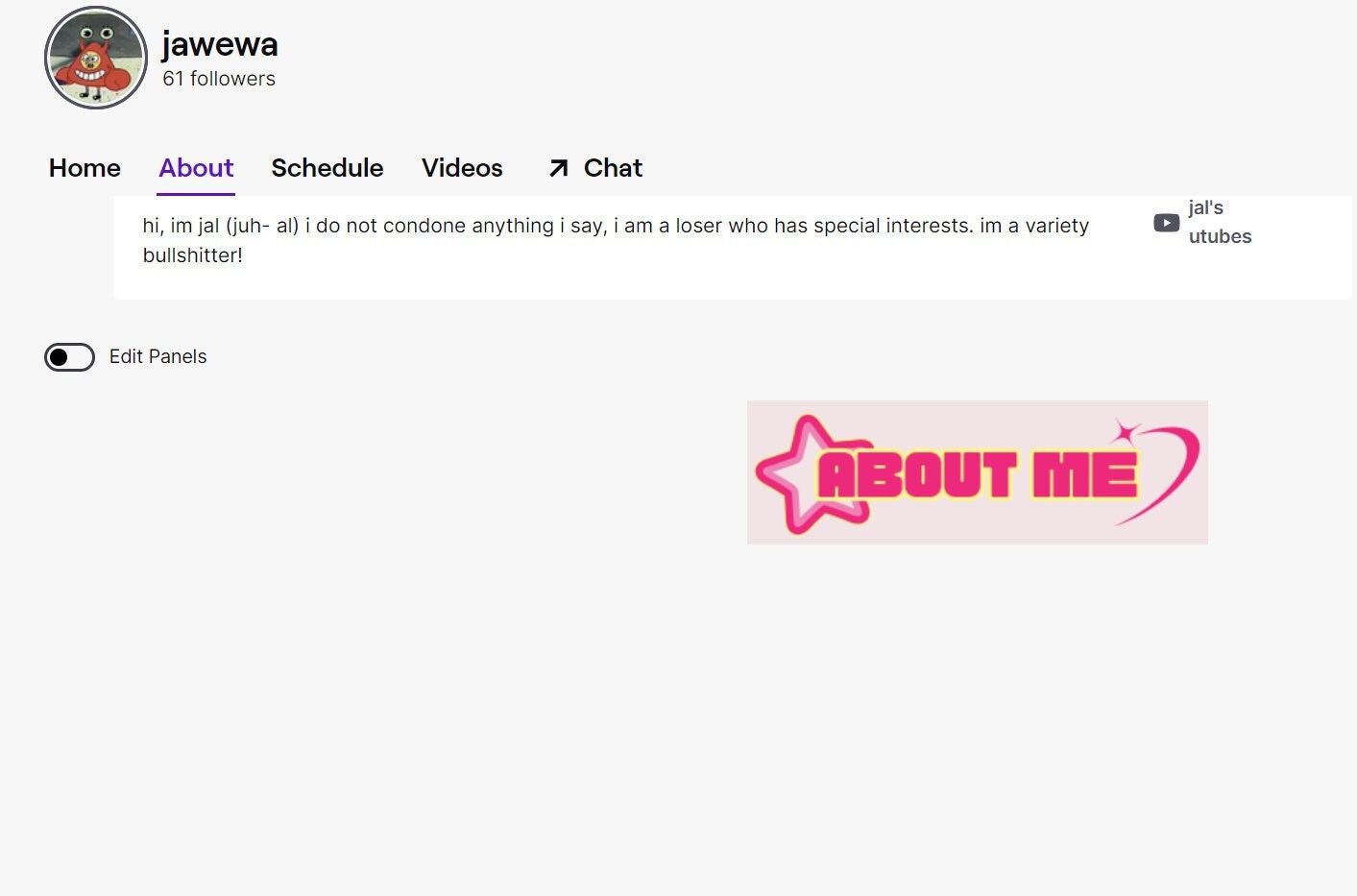 8 Kawaii Y2K Pink Twitch Discord Panels Stream - Etsy