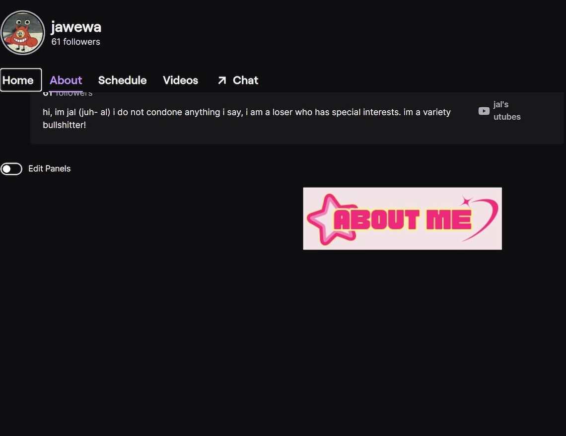 8 Kawaii Y2K Pink Twitch Discord Panels Stream - Etsy