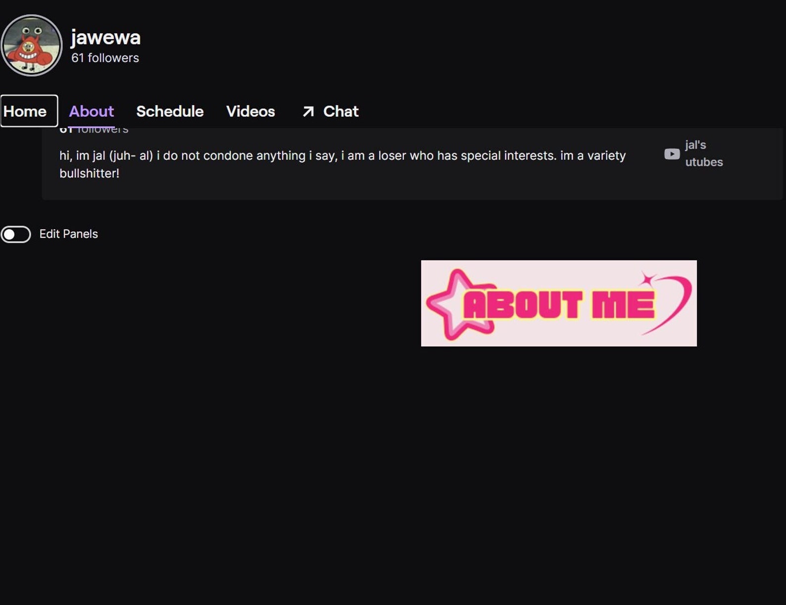 8 Kawaii Y2K Pink Twitch Discord Panels Stream - Etsy