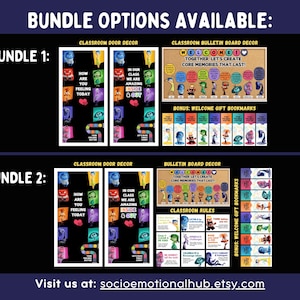 Inside Out 2 Theme Bulletin Board V2 | Classroom Decor | Welcome Back ...