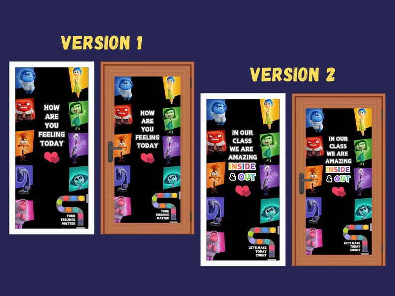 Ultimate Bundle Inside Out Classroom Decor | Bulletin Board, Door Decor ...