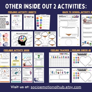 Inside Out 2 Theme Bulletin Board | Classroom Decor | Welcome Back to ...