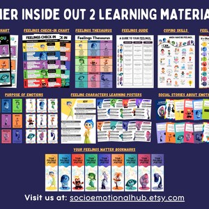 Inside Out Classroom Rules Posters: Back to School Bulletin Board Decor ...