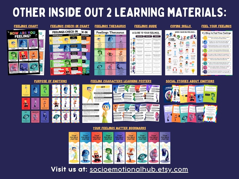 Inside Out Classroom Rules Posters: Back to School Bulletin Board Decor ...