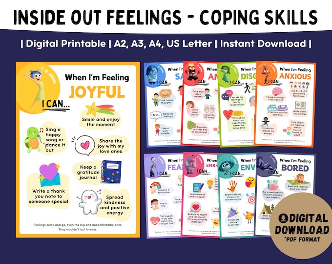 Inside Out Classroom Rules Posters: Back to School Bulletin Board Decor ...
