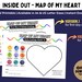 Inside Out 2 Classroom Back to School Activity | Map of My Heart - Etsy
