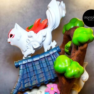 OKAMI Amaterasu Figure large Size chibi Collection - Etsy
