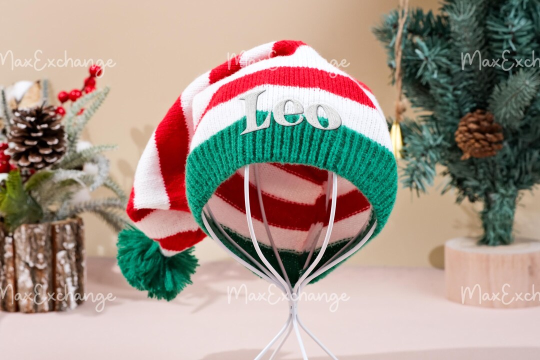 Personalized Santa Hat Custom Embroidered Holiday Hat Baby's First ...