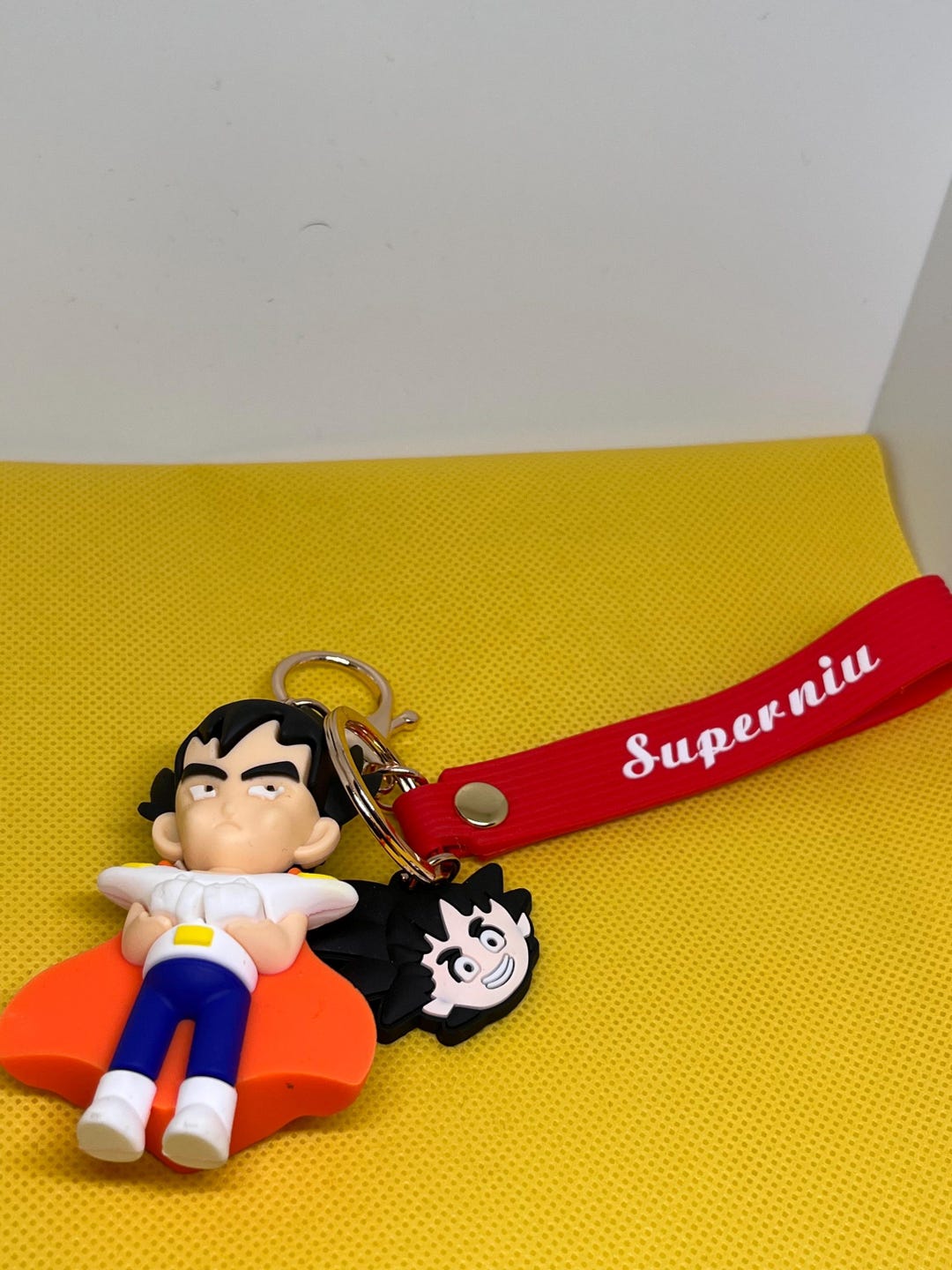 Dragon Ball Z Figure Prince Vegeta Keychain Key Ring - Etsy