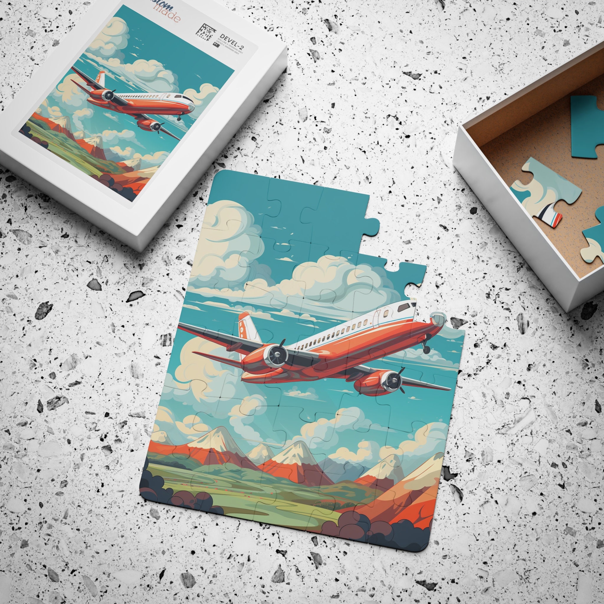 Airplane Kids' Puzzle, 30-piece - Etsy