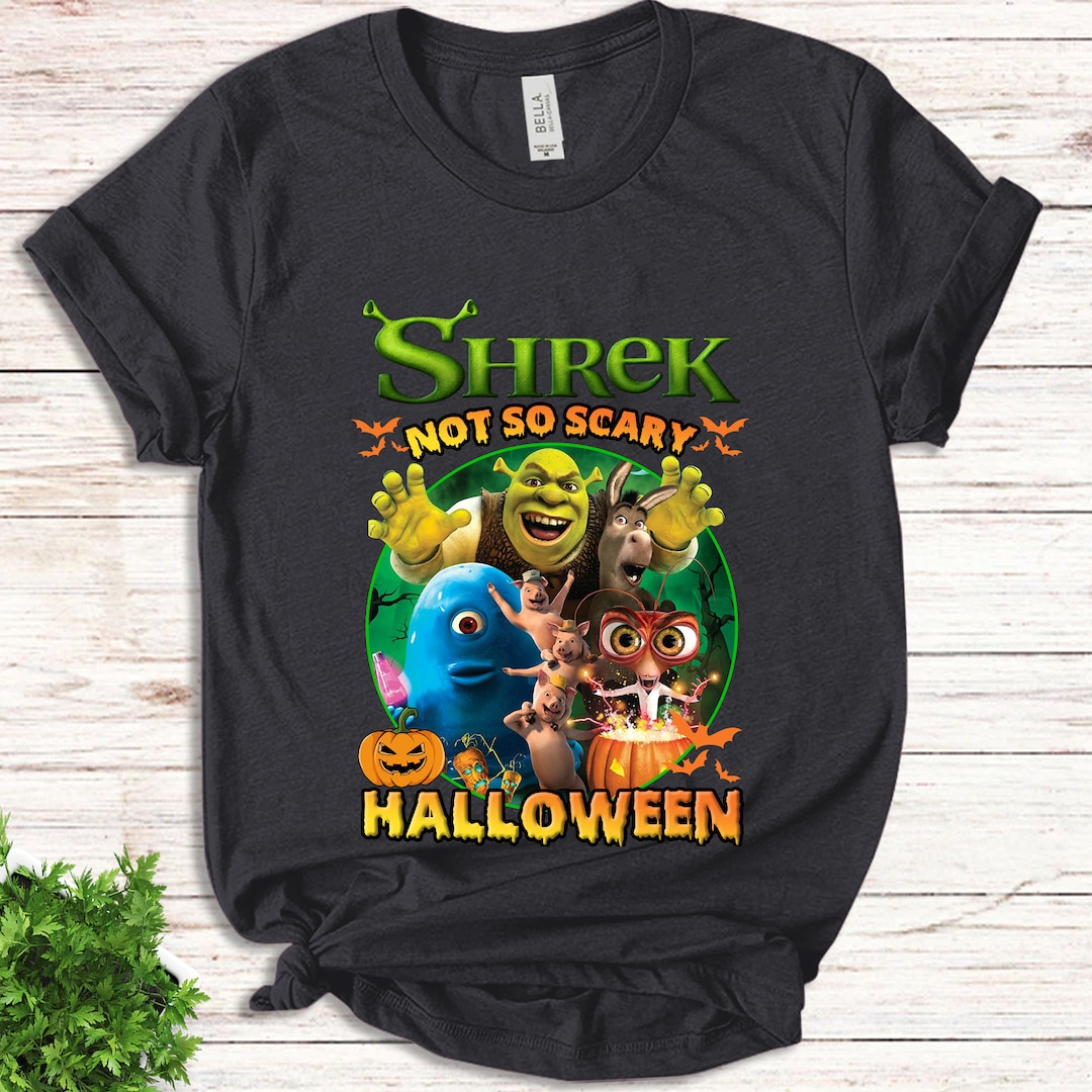 Shrek Not so Scary Halloween Shirt Shrek Shirts Halloween - Etsy