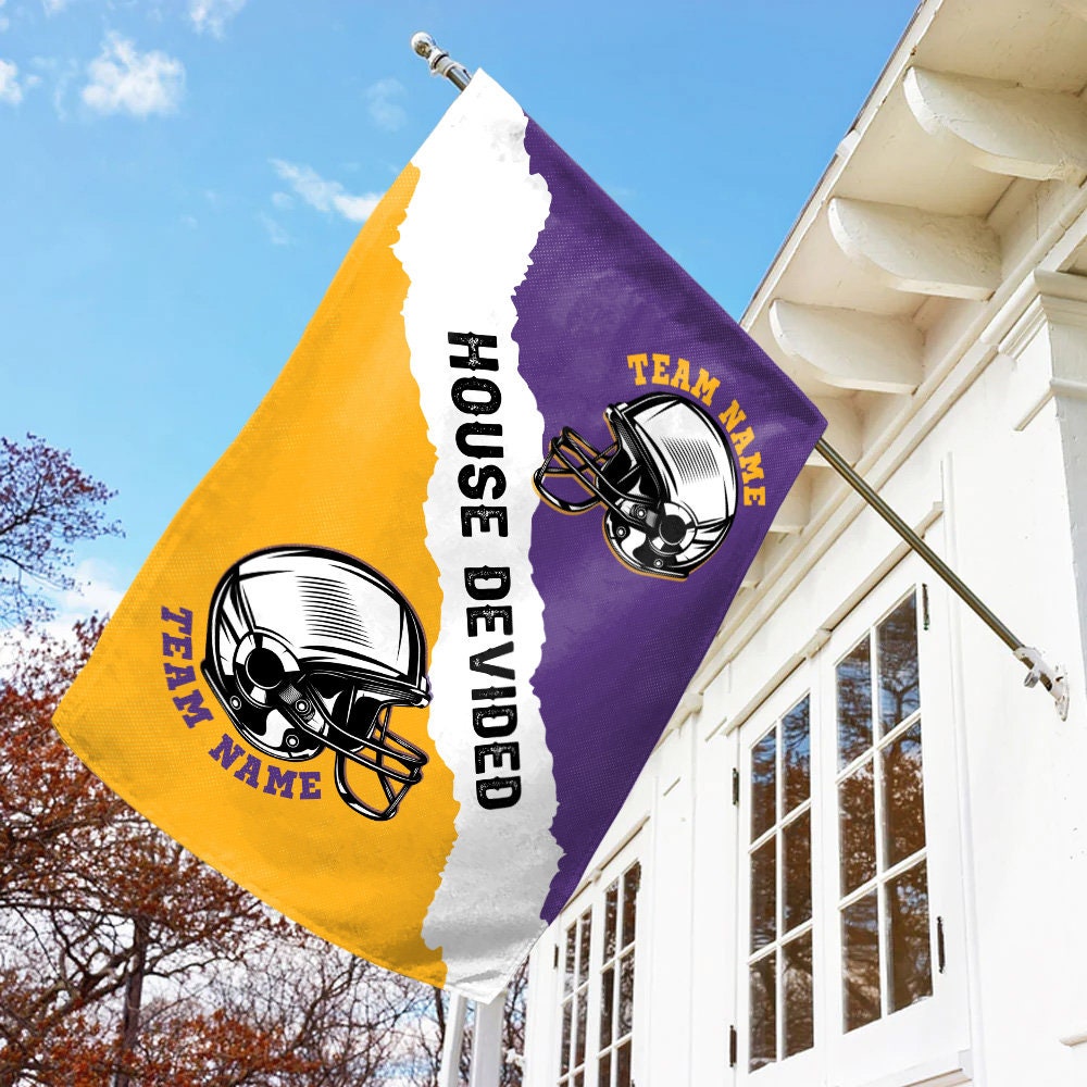 Custom House Divided Flag, House Divided Baseball, Basketball Team Flag ...