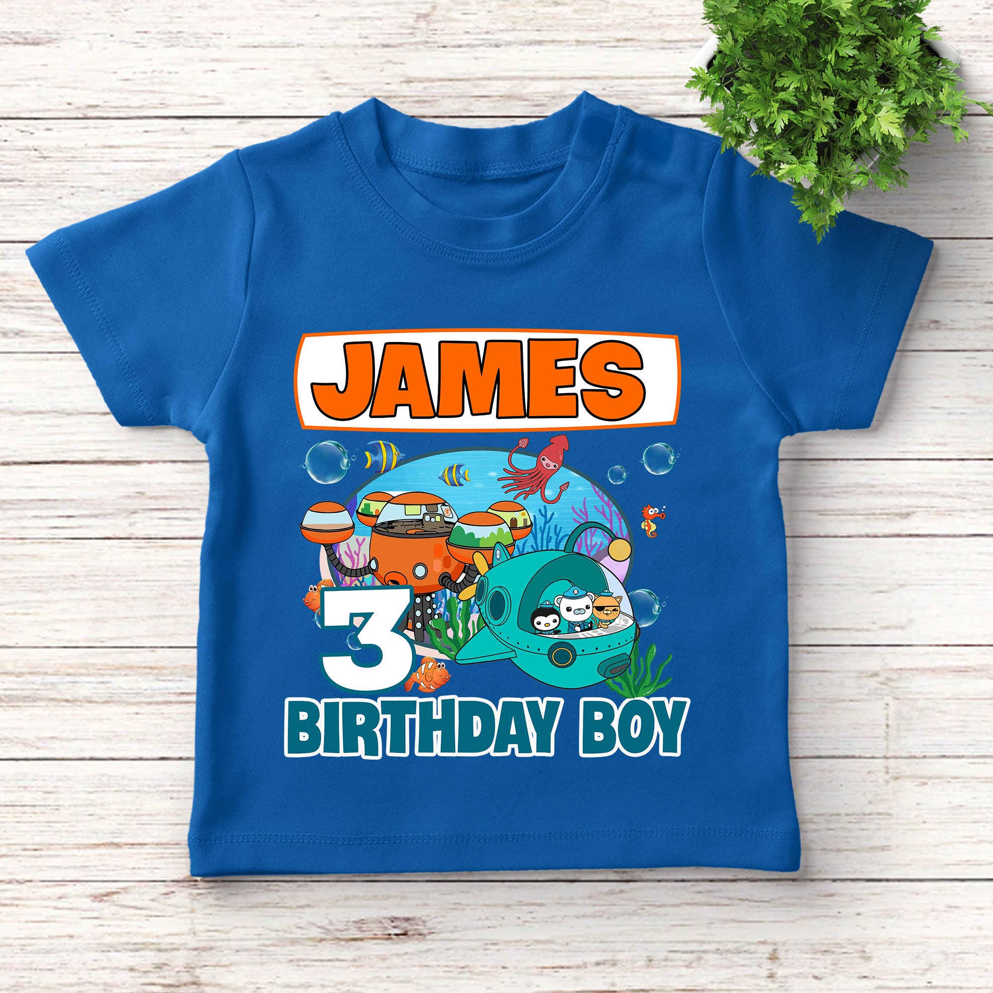 Octonauts Birthday Shirt Octonauts Theme Birthday Party - Etsy