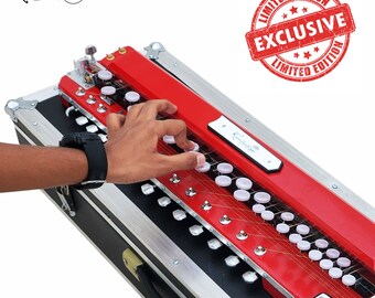 The Kamlesh® Bulbul Tarang indian Banjo With Protective Flight Case ...