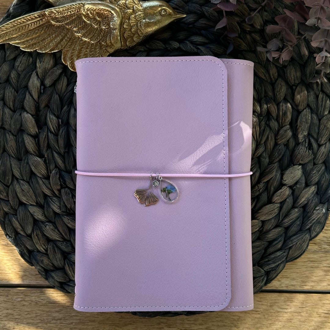 Genuine Leather Refillable Notebook, A5 Size, Travel Journal, Notebook ...