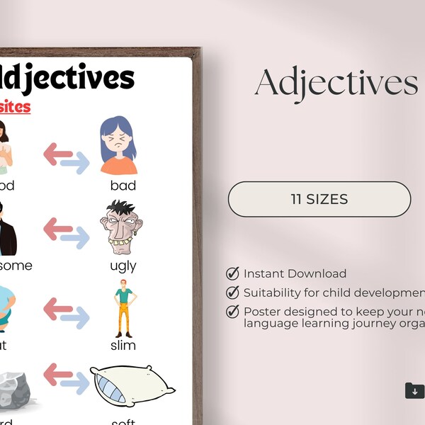 Adjectives - Etsy