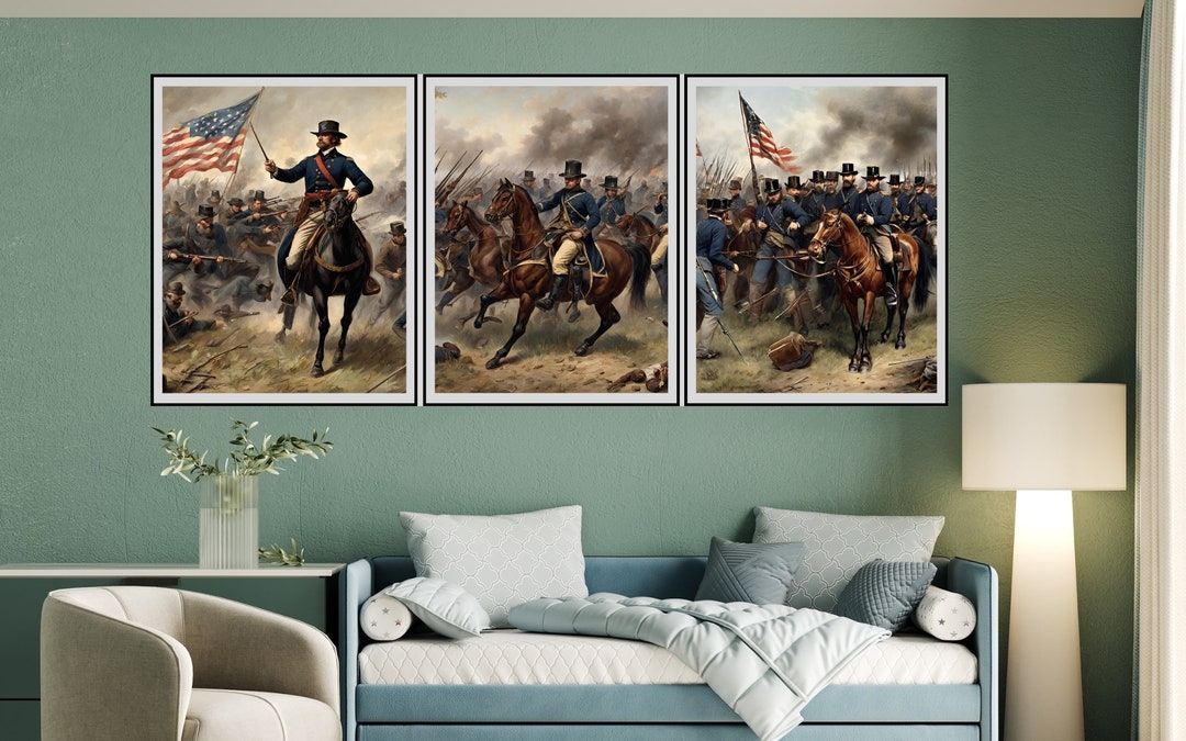 Printable American Civil War Wall Art, American Civil War Art Print ...