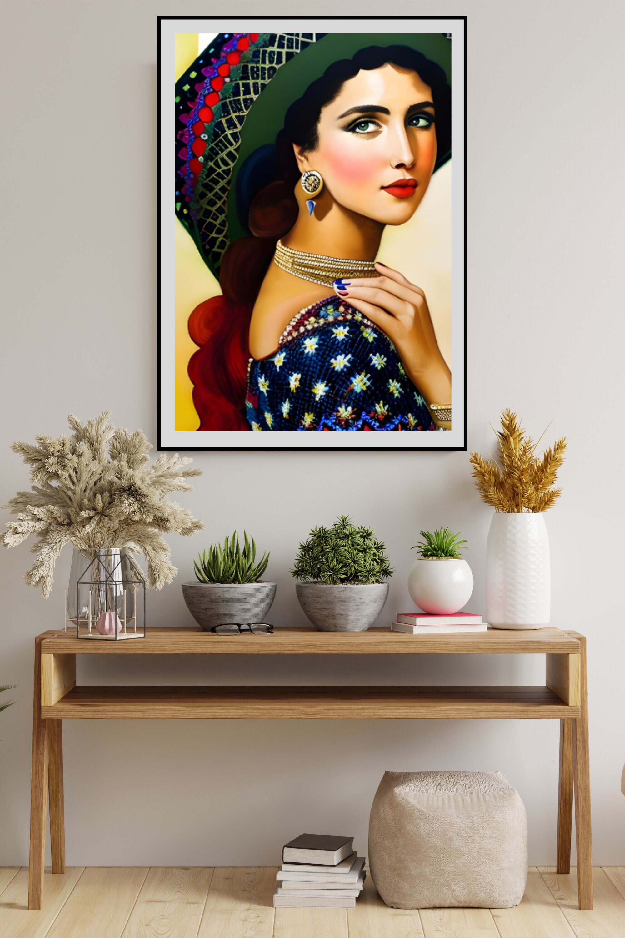 Women Poster: Face Drawings Mature Women and Female Art - Etsy