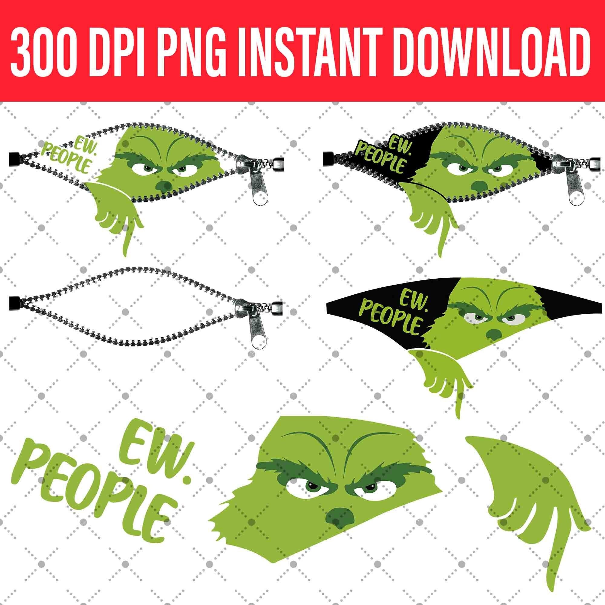 Grinch Png Grinch Ew People Christmas Grinch PNG Grinch - Etsy Canada