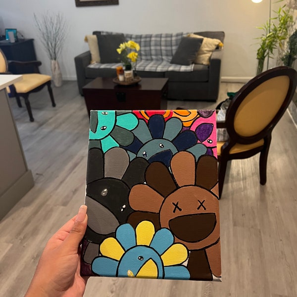 Kaws Painting - Etsy