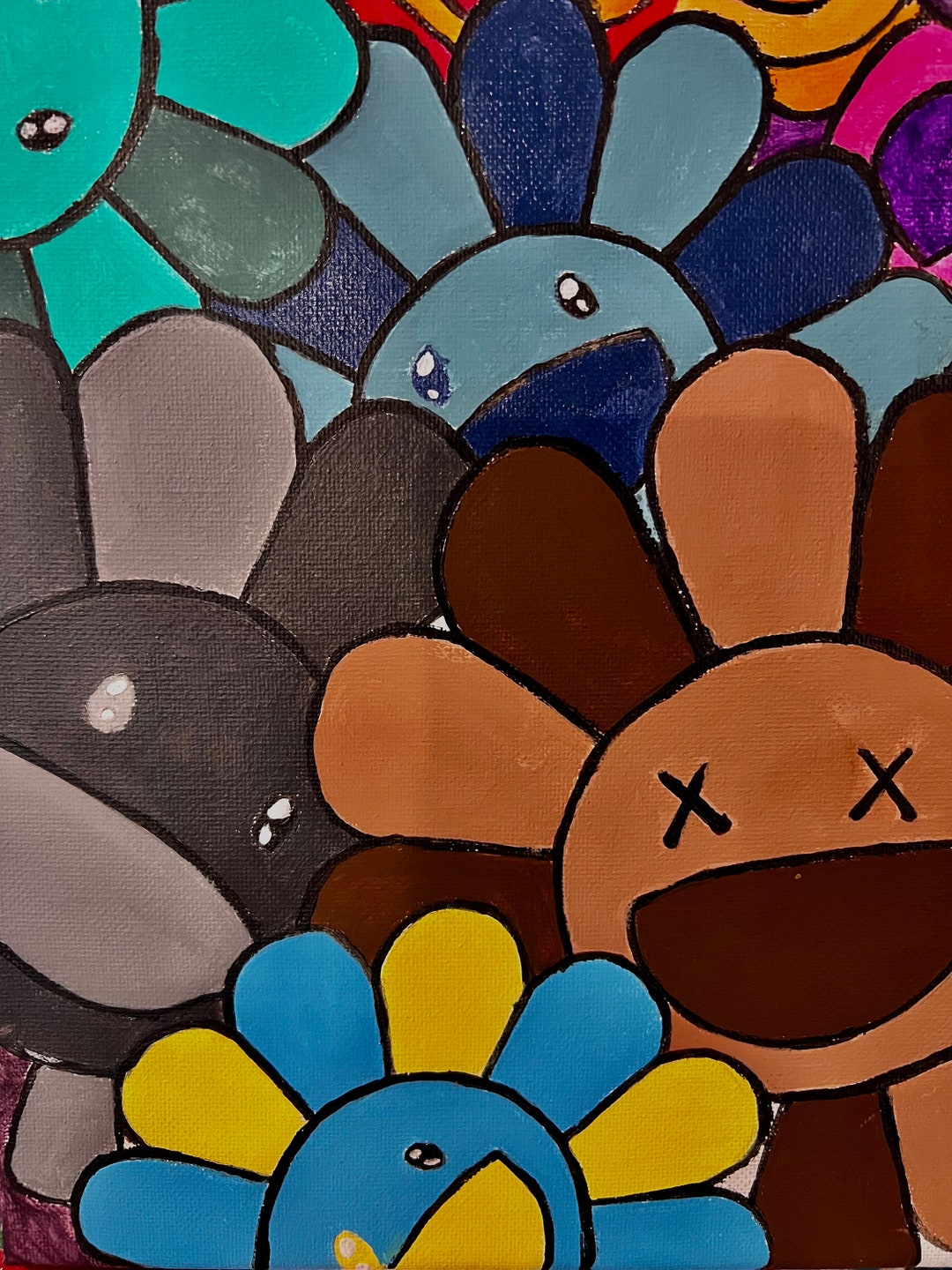 KAWS Flowers - Etsy
