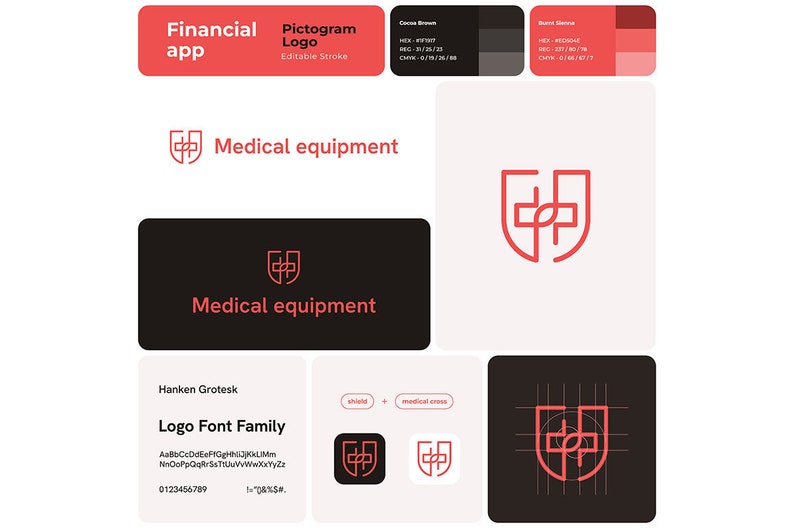 Medical Equipment Logo Pack - Etsy