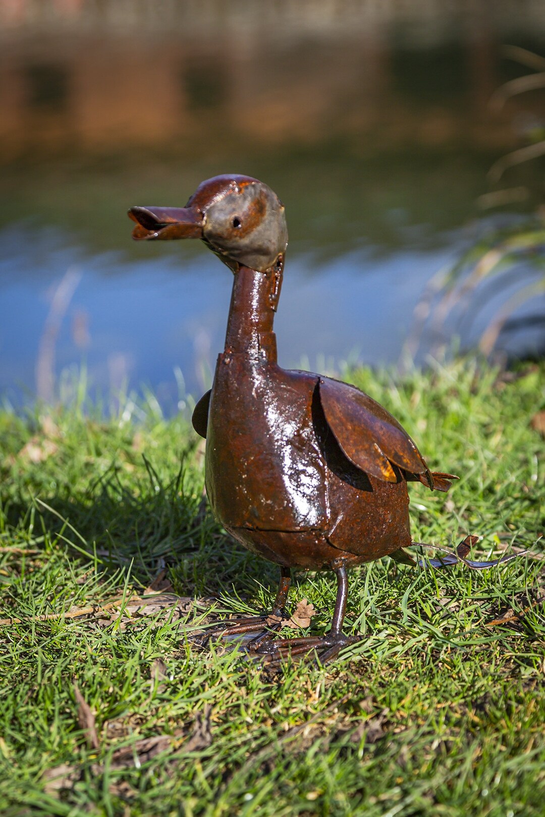 Handcrafted Recycled Metal Ducklings. Handcrafted Handmade Ducks ...